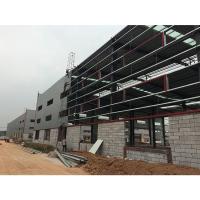 China Gable Roof Steel Frame Storage Building 250-450㎡ Insulated DIY Structure Q235 Q345 for sale