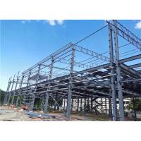 China Steel Frame Storage Building Q235 Q345 Fire Resistant 250-450 sqm Steel Structure Warehouse for sale