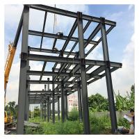 China Light Steel Structure Building Prefabricated House 50 Year Lifespan Q235B Steel Frame for sale
