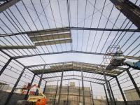 China Prefabricated Light Steel Structure Industrial Chicken Cage Pig Slaughterhouse Q235B 20-50 Year Life for sale