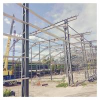 China Steel Structure Warehouse Workshop Factory Q345 H Beam 3 Floors Seismic for sale