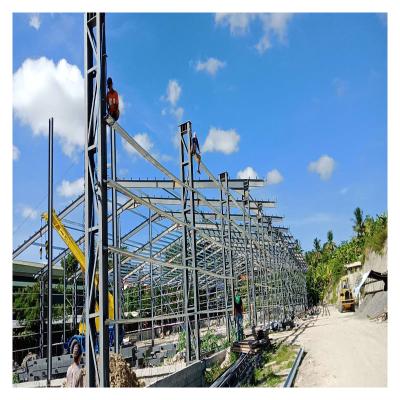 China Steel Structure Warehouse Workshop Factory Q345 H Beam 3 Floors Seismic for sale