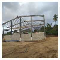 China Panama Simple And Solid Steel Structure Prefabricated Building For Warehouse Storage Use for sale