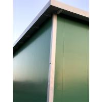 China Austrian Easy Assembly Steel Frame Prefab House Flat Roof Tiny Warehouse 50 Year Life for sale