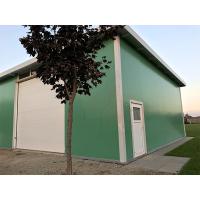 China Austrian Easy Assembly Steel Frame Prefab House Flat Roof Tiny Warehouse 50 Year Life for sale