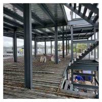 China Eco-Friendly Double Storey Prefab House 6x3m Light Steel Structure Building for sale