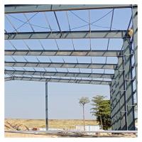 China Custom Light Steel Structure Building Q235 Q345 120km/h Wind Resistance for Food Waste Station for sale