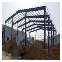 China Custom Light Steel Structure Building Q235 Q345 120km/h Wind Resistance for Food Waste Station for sale