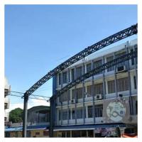 China Steel Structure Prefabricated Basketball Court 30m Span Light Steel Frame Construction for sale