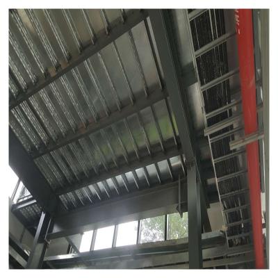 China High Durability Steel Structure Platform for Tram Terminal Building M20 Bolts Q345B for sale