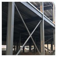 China Galvanized Steel Structure Workshop Building Q345 H Beam 8mm 10mm Prefabricated Factory for sale