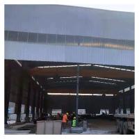 China Sandwich Panel Roof Low Carbon Steel Structure Prefabricated Industrial Warehouse 50 Year Service Life for sale