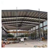 China Sandwich Panel Roof Low Carbon Steel Structure Prefabricated Industrial Warehouse 50 Year Service Life for sale