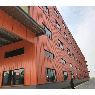 China Prefabricated Steel Structure Workshop Building Q345 Galvanized 8mm Thickness for sale