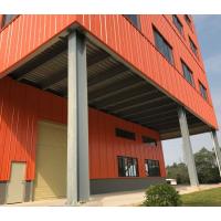 China Prefabricated Steel Structure Workshop Building Q345 Galvanized 8mm Thickness for sale