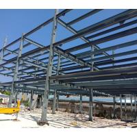 China Six Storey Prefabricated Steel Structure Warehouse Building Commercial Building Q235B for sale