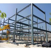 China Six Storey Prefabricated Steel Structure Warehouse Building Commercial Building Q235B for sale