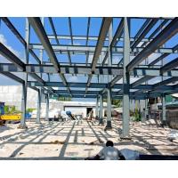China Six Storey Prefabricated Steel Structure Warehouse Building Commercial Building Q235B for sale