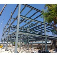 China Six Storey Prefabricated Steel Structure Warehouse Building Commercial Building Q235B for sale