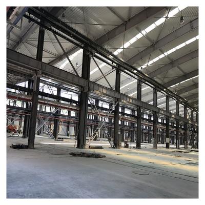 China Prefabricated Steel Structure Factory Building H Beam 50 Year Life Span for sale