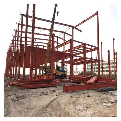 China Customized Design Steel Structures Steel Frame Building For Workshop Warehouse Hangar for sale