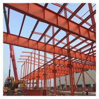 China Customized Design Steel Structures Steel Frame Building For Workshop Warehouse Hangar for sale