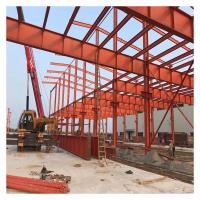 China Customized Design Steel Structures Steel Frame Building For Workshop Warehouse Hangar for sale