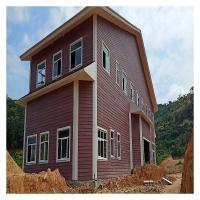 China Light Steel Structure Prefab Villa 3-Story Holiday Home 250x250 Column for sale
