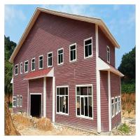 China Light Steel Structure Prefab Villa 3-Story Holiday Home 250x250 Column for sale