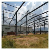China Light Steel Frame Prefab Modular House 250x250mm Column Customizable Industrial Building for sale