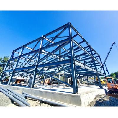 China Light Steel Structure Building Q345 Earthquake Resistance 8 Grade Custom Design for sale