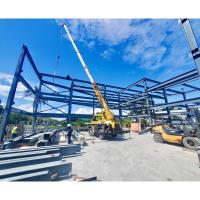 China Steel structure With Painted Surface Treatment Multilayer Warehouse for sale
