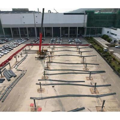 China Long-span H-shaped Steel Structure Bridge-type Photovoltaic Project Q345B for sale