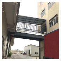 China Prefabricated Steel Truss Pedestrian Bridge 30m Span Q345B Main Beam Good Load-Bearing Capacity for sale