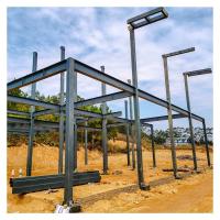 China Light Steel Structure Prefabricated House Luxury Villa 100x3.0mm Steel Column for sale