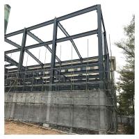 China Superior Quality Building Material Five Floors Steel Structure Training Building for sale