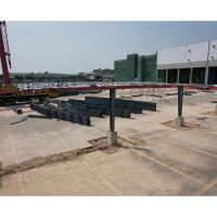 China Prefabricated Steel Structure Solar Parking Canopy Mounting System 55-65ft Span for sale