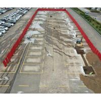 China Prefabricated Steel Structure Solar Parking Canopy Mounting System 55-65ft Span for sale