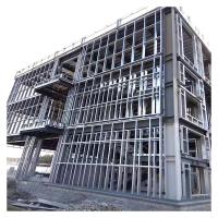 China Large Steel Structure Support System for High-Rise Commercial Buildings Q345 Steel 100-320mm Purlin for sale