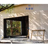 China European American Luxury Light Steel Structure Villa Custom Aluminum Alloy Doors Windows 100x3.0mm Steel Column for sale