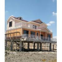 China Custom Light Steel Villa 6 Bedroom Prefab House with EPS Sandwich Panel for sale