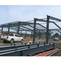 China Custom Steel Structure Industrial Shed Warehouse Food Processing Plant 30m Span for sale