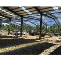 China Steel Frame Metal Storage Building Prefabricated Construction 50 Year Life for sale