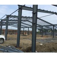 China Steel Frame Metal Storage Building Prefabricated Construction 50 Year Life for sale