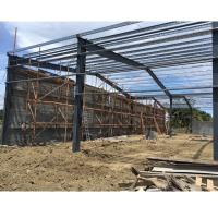 China Steel Frame Metal Storage Building Prefabricated Construction 50 Year Life for sale