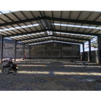 China Steel Frame Metal Storage Building Prefabricated Construction 50 Year Life for sale