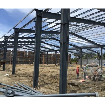 China Hot Dip Galvanized C-Shaped Steel Frame for Warehouse Building Export to Philippines for sale