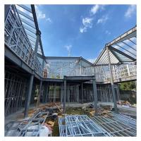 China Light Steel Keel House Prefabricated Villa 100x3.0mm Steel Frame Green Building for sale