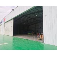 China Prefabricated Steel Structure Aircraft Hangar 50 Year Service Life Large Span for sale