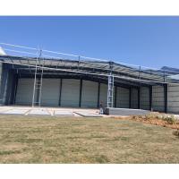 China Prefabricated Steel Structure Aircraft Hangar 50 Year Service Life Large Span for sale